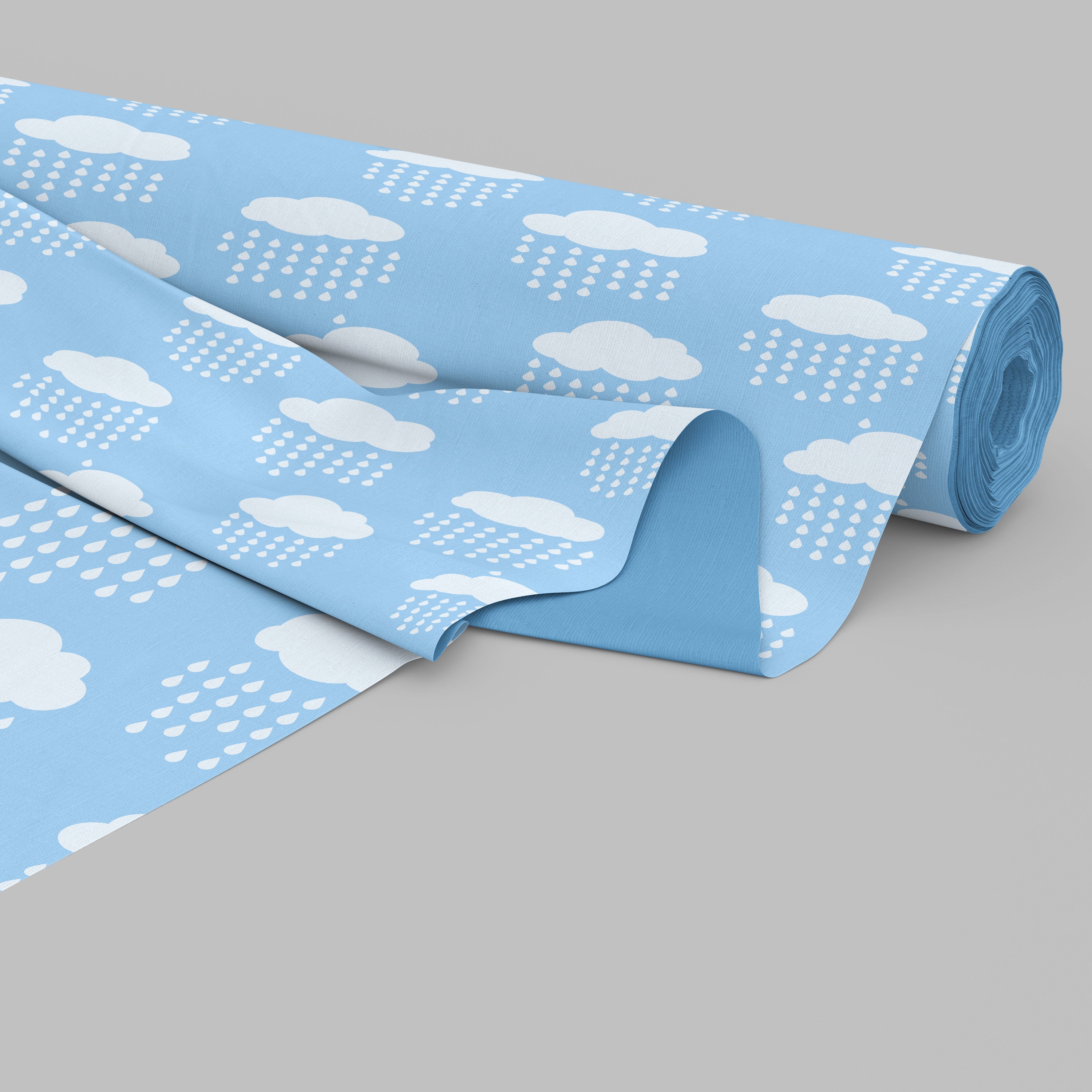 100 Seamless Tinted Cute Raining Cloud Digital Papers - Etsy