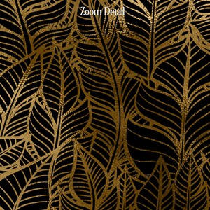 16 Seamless Black and Gold Foil Luxury Pattern Digital Papers 12" 300 ...