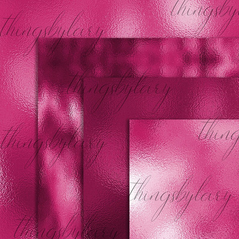 42 Pink Peacock Foil Papers 12 Inch 300 Dpi Planner Paper Commercial ...