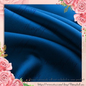 42 Royal Blue Satin Silk Cloth Papers 12 Inch, 300 Dpi Planner Paper ...