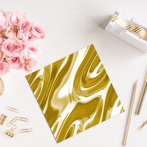 100 Seamless Liquid Metallic Digital Papers 12x12" 300 Dpi Commercial ...