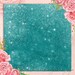 42 Teal Glitter Sequin Digital Papers 12x12 300 Dpi Planner Paper ...