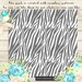 100 Seamless Zebra Print Papers in 12" X 12", 300 Dpi Planner Paper ...