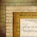 16 Antique Music Sheet Papers 12 Inch Instant Download Commercial Use ...