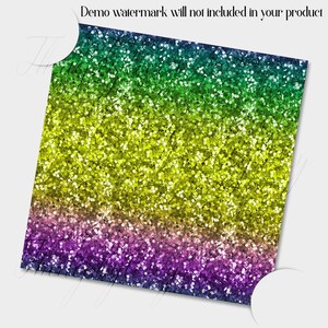 16 Seamless Ombre Mardi Gras Glitter Digital Papers Commercial Use ...