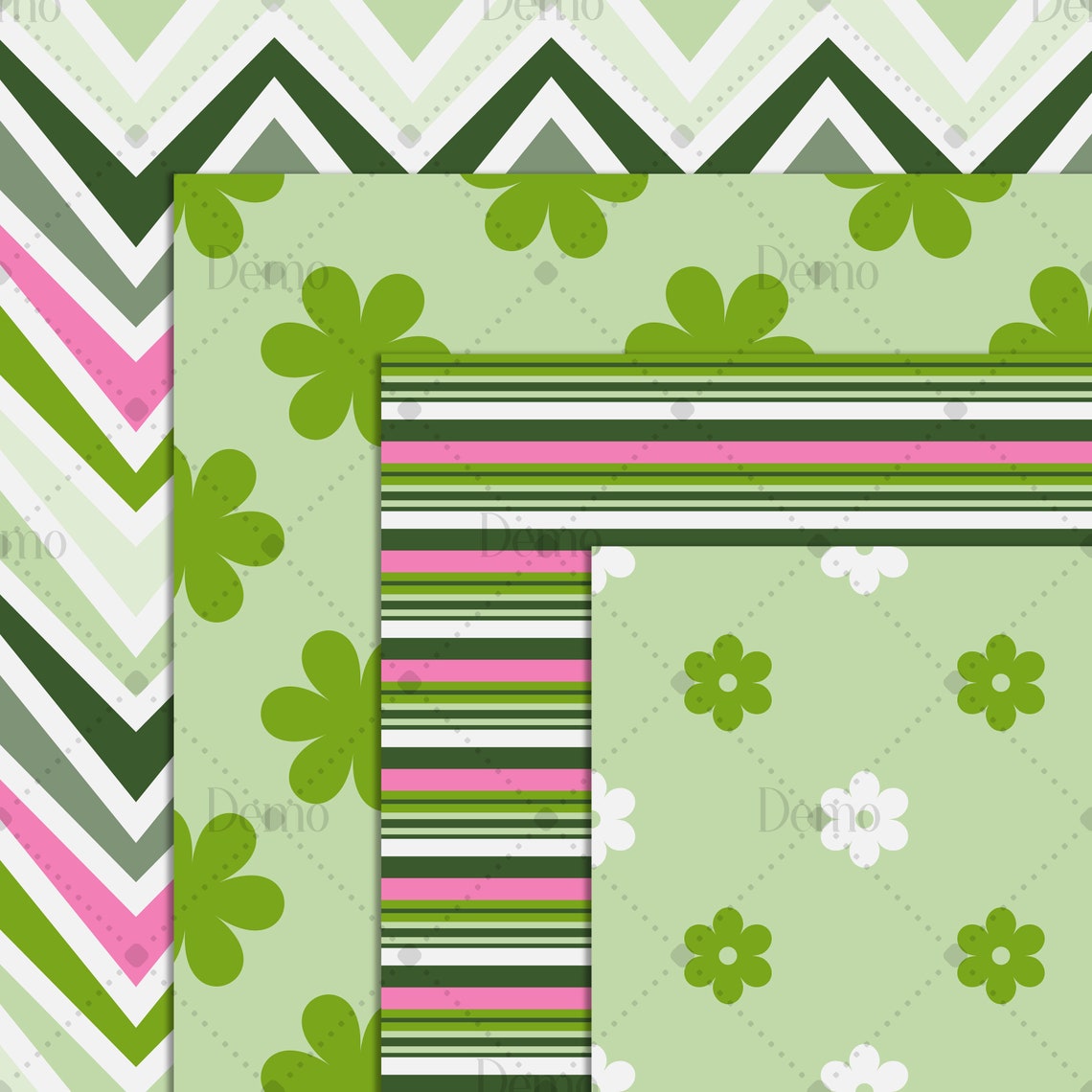 16 Seamless Bright Spring Flower Papers in 12inch 300 Dpi | Etsy