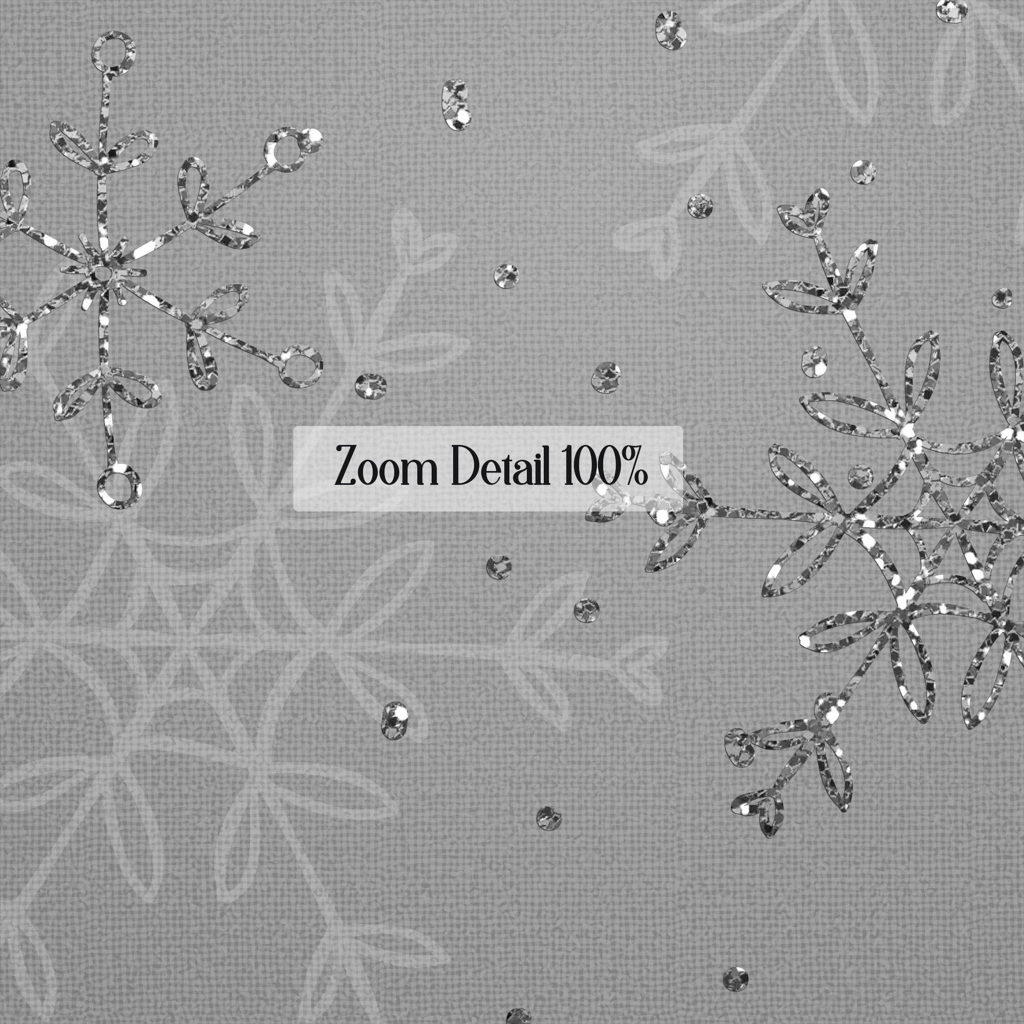 16 Silver Glitter Christmas Digital Papers 12x12 Inches - Etsy UK