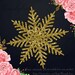 100 Glitter Winter Snowflake Clip Arts 300 Dpi Instant Download ...