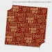 24 Red & Gold Christmas Digital Papers 12 X 12 Inch 300 Dpi Instant ...