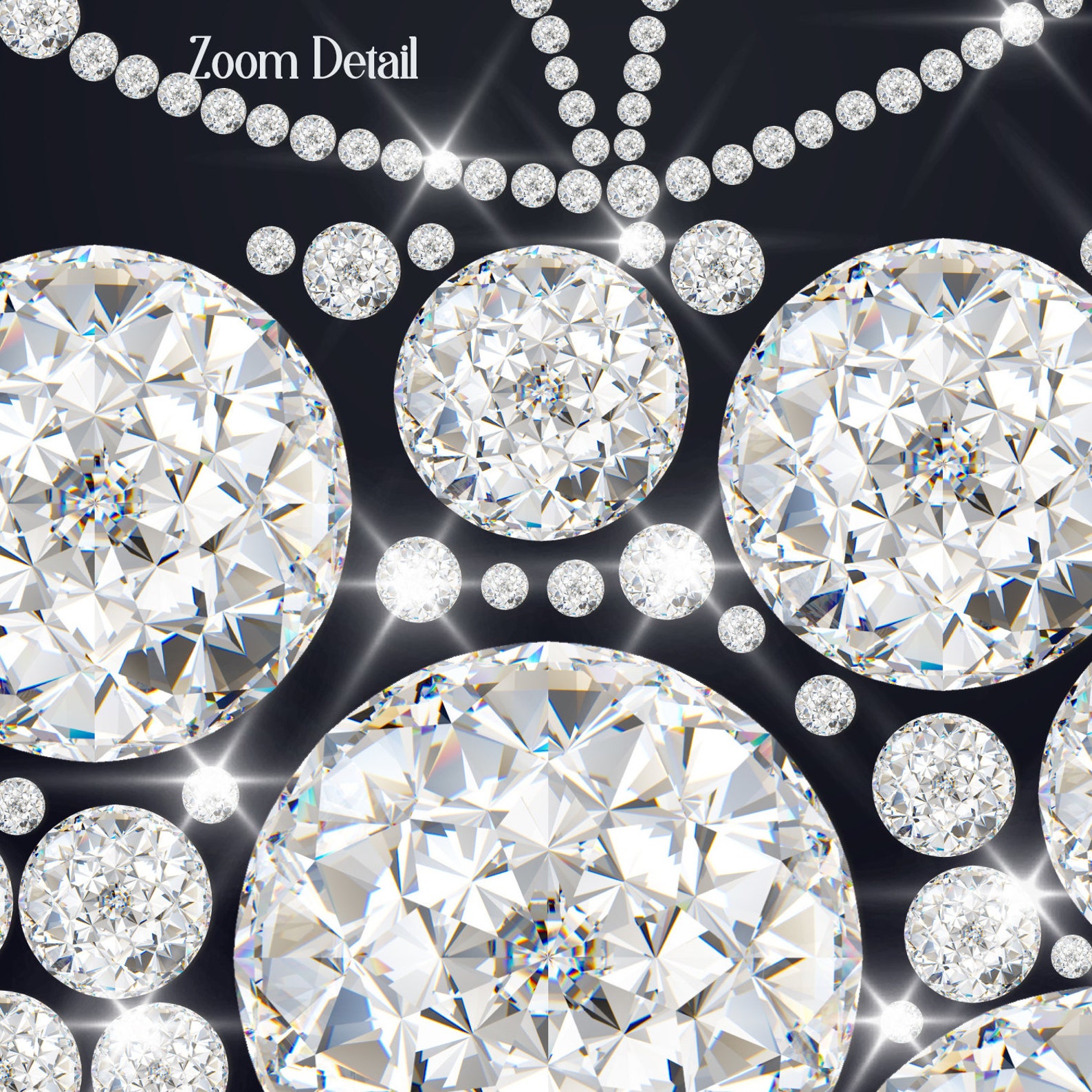 32 Diamond Pearl Gemstone Rhinestone Jewelry Gift Box Clip Arts Digital ...