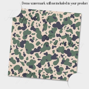 24 Camouflage Pattern Digital Papers 12", Digital Papers, Camouflage ...