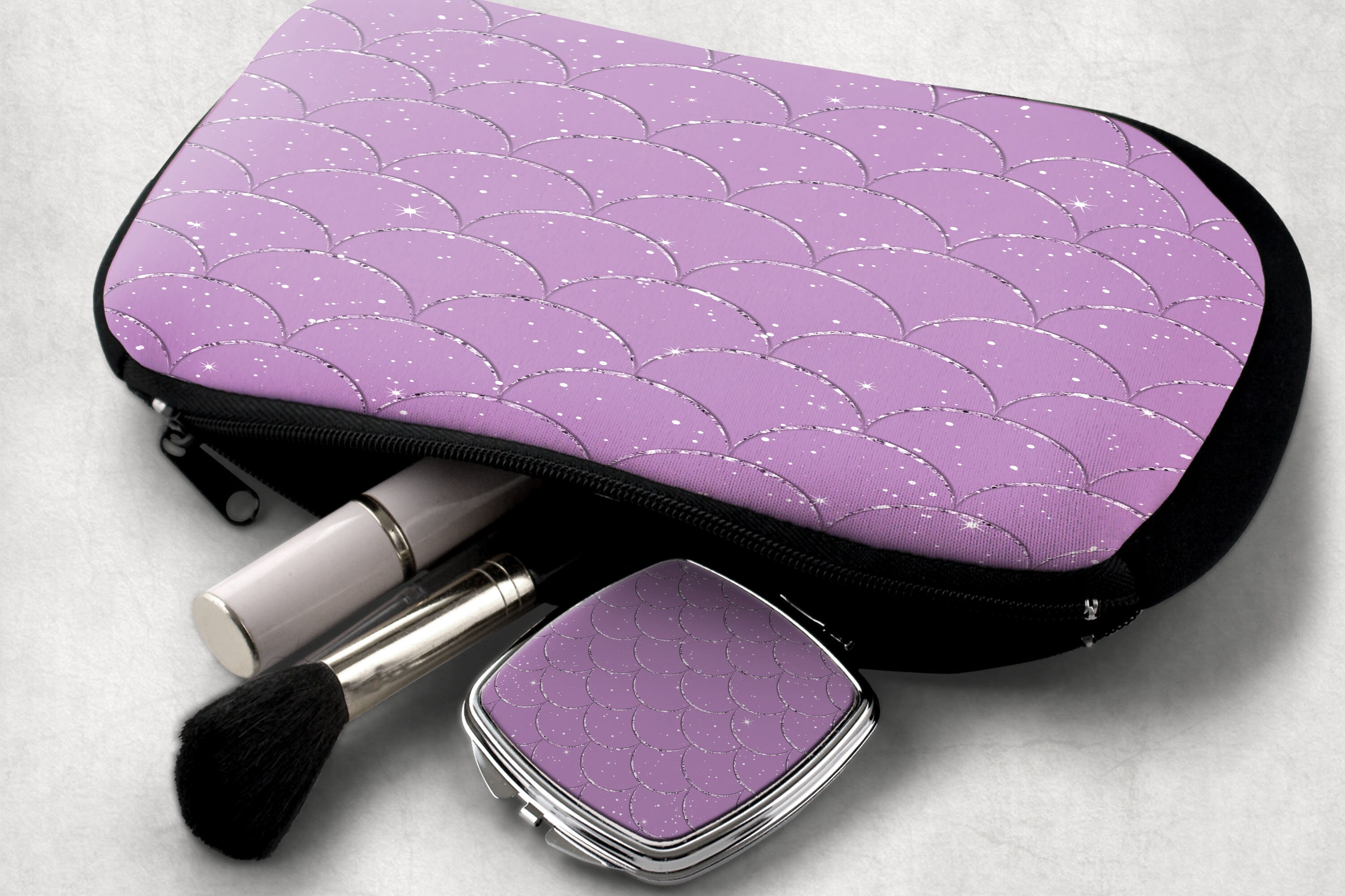 100 Seamless Glitter Mermaid Scale Digital Papers 12x12 - Etsy