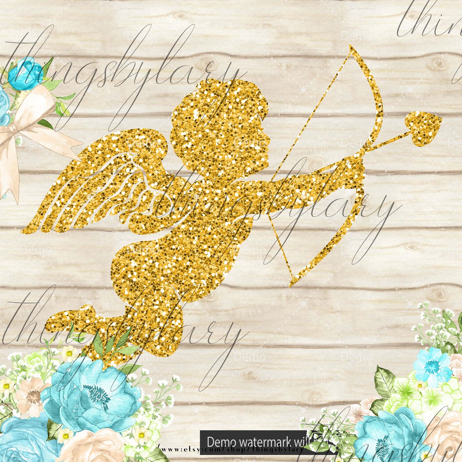 100 Glitter Cupid Love Clipart, Love Digital Clip Art, Valentine ...