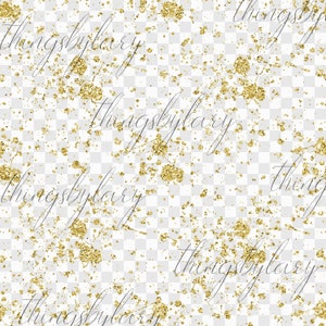 14 Seamless Gold Glitter Splatter Overlay Images 300 Dpi Instant ...