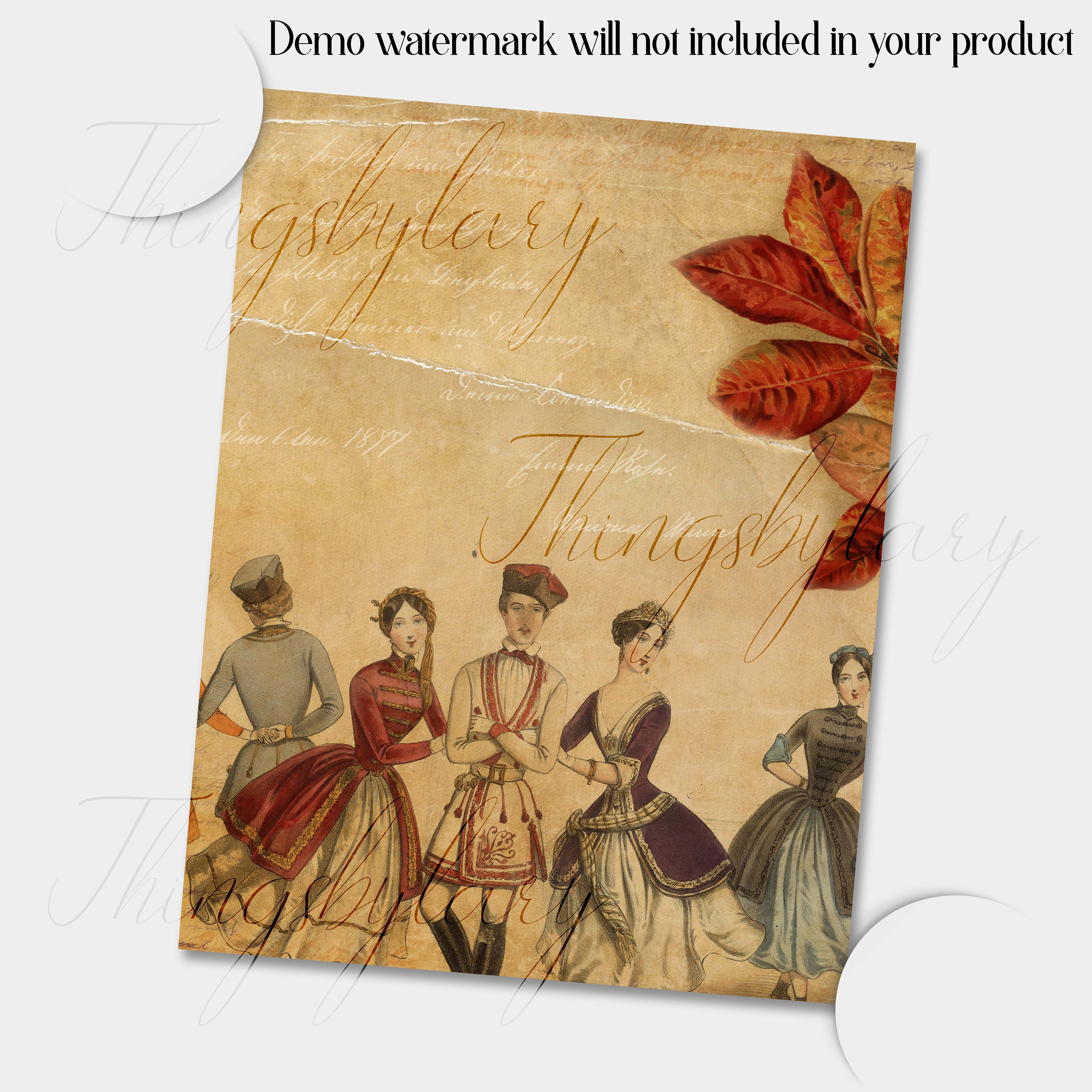 16 Antique Ephemera Dancing Ballet Ballerina Digital Papers | Etsy