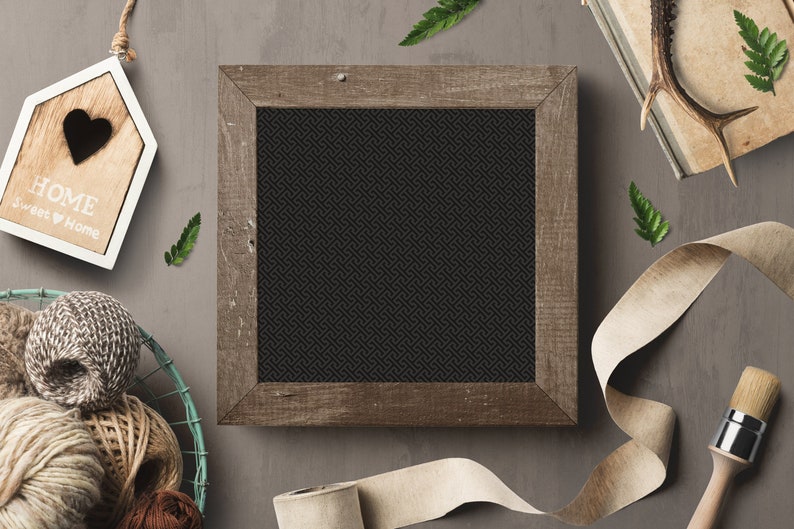 16 Seamless Luxury Black Digital Papers 300 Dpi Commercial Use Black ...