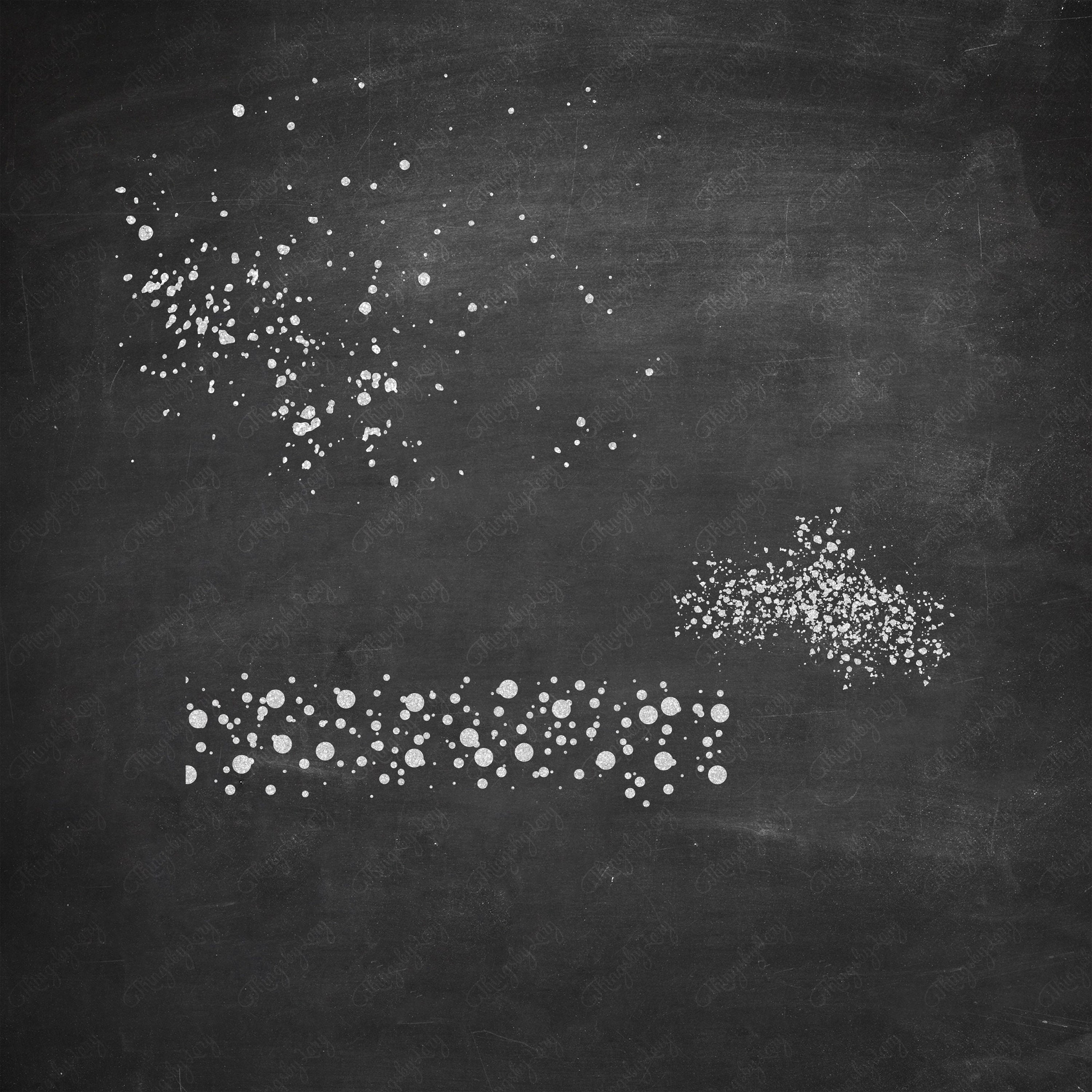 65 White Glitter Particles Set PNG Overlay Images Commercial Use Dusty ...
