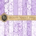 16 Lavender Glitter Marble Papers, Soft Purple Marble, Digital Marble ...