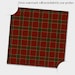 16 Red and Green Plaid Pattern Papers 12x12 Inch, Jpeg File, Instant ...