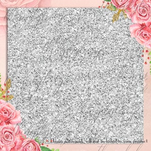 100 Seamless Glitter Digital Papers 12x12" 300 Dpi Planner Paper ...