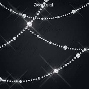 254 Diamond Strings Clip Arts,300 Dpi,instant Download,commercial Use ...