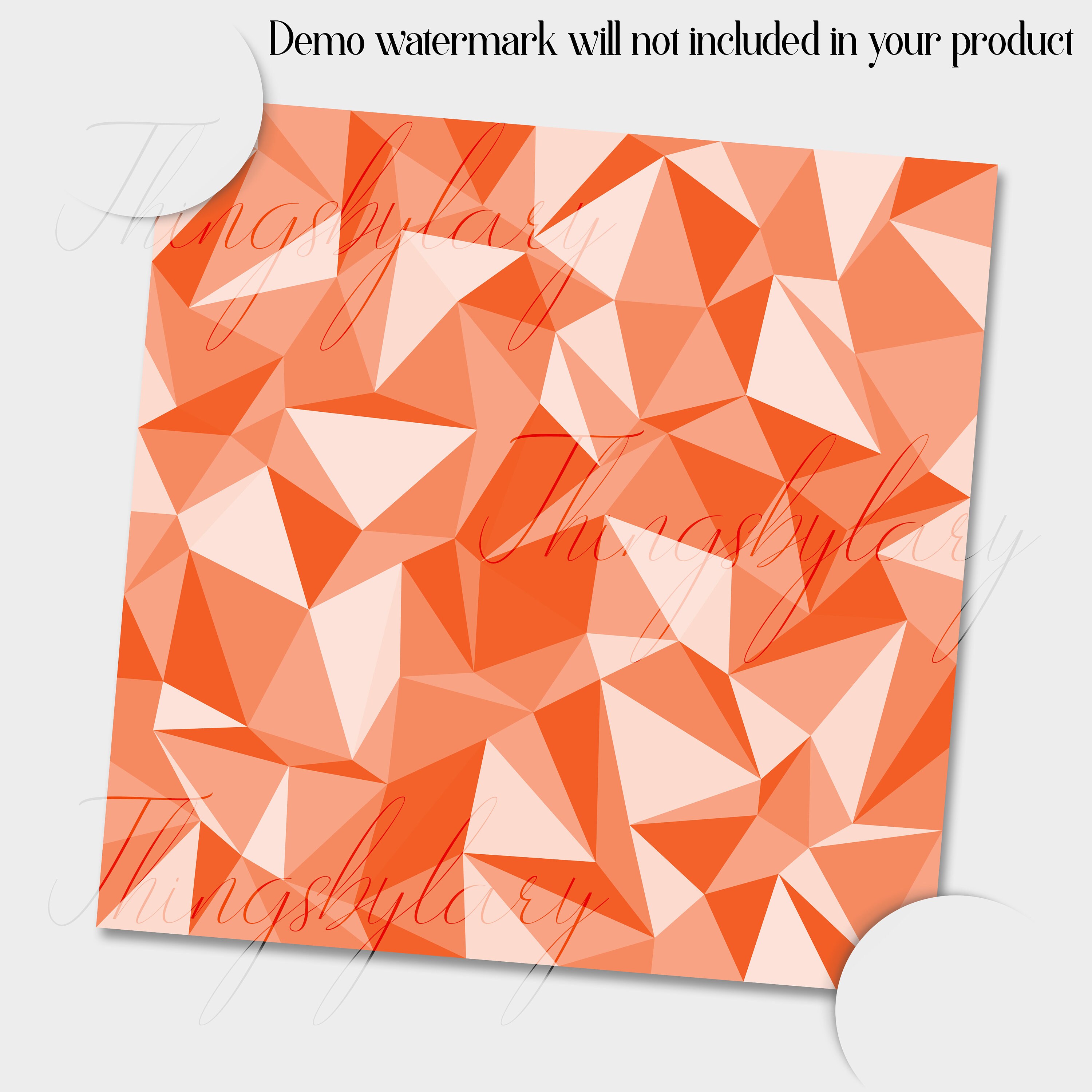 100 Seamless Polygonal Digital Papers 12x12 300 Dpi | Etsy