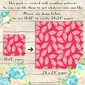 100 Seamless Peacock Feather Digital Papers,peacock Digital Paper ...