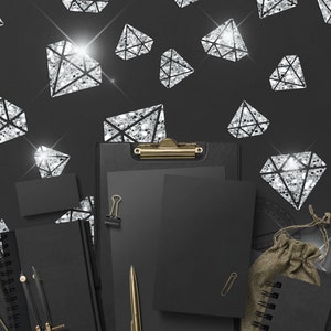 16 Seamless Glitter Diamond Overlay Digital Images PNG Transparent ...