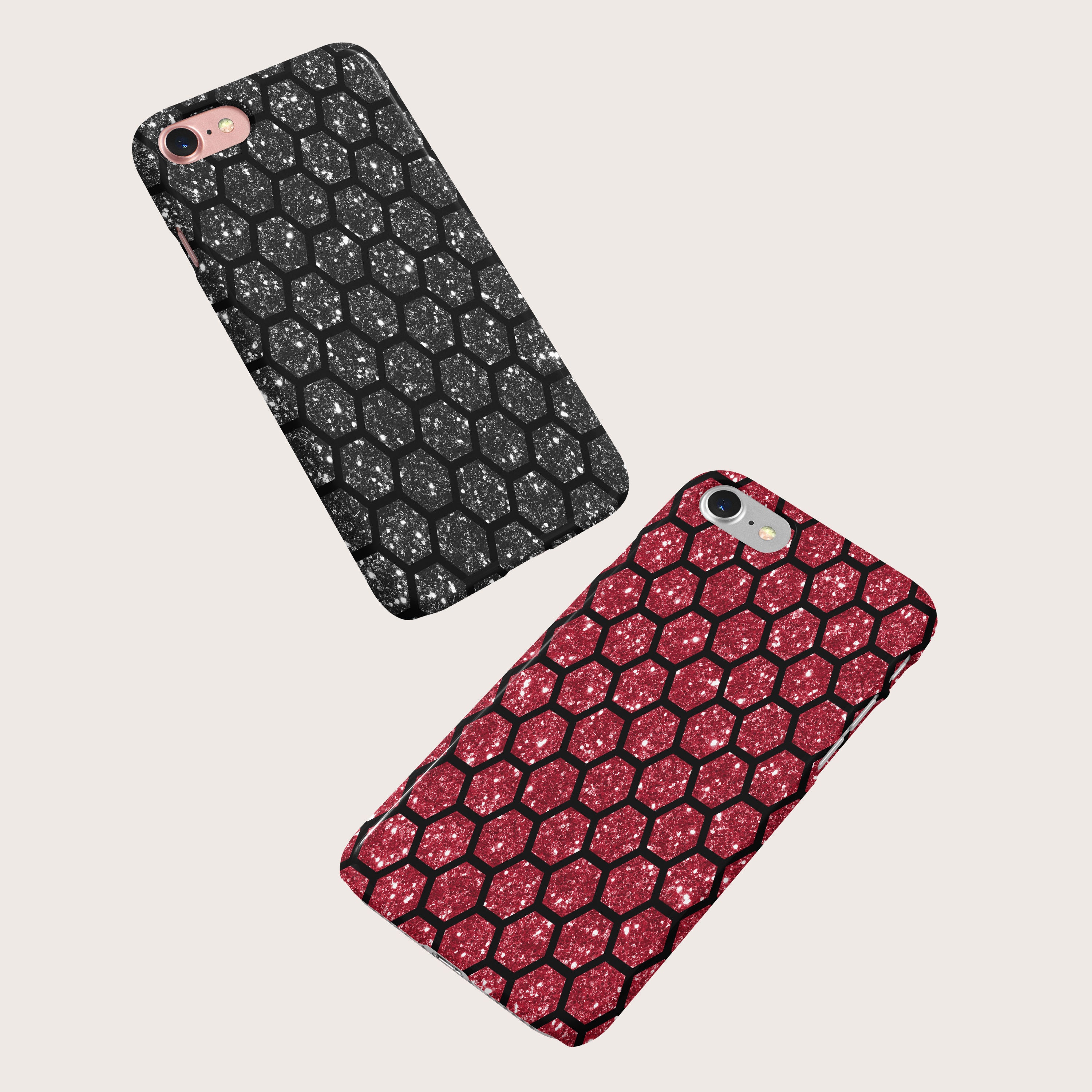 100 Seamless Glitter and Black Honeycomb Digital Papers 12x12" 300 Dpi ...