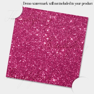 16 Seamless Pink Glitter Digital Papers 12" 300 Dpi Commercial Use ...