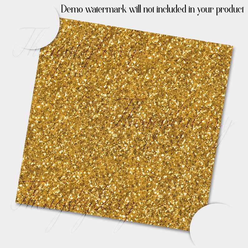16 Seamless Gold Glitter Digital Papers 12 300 Dpi - Etsy