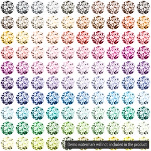 100 Round Diamond Clipart, Diamond Clipart, Round Shape Clipart ...