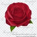 100 Luxury Rose Cliparts, Fashion Cliparts 300 Dpi Instant Download ...