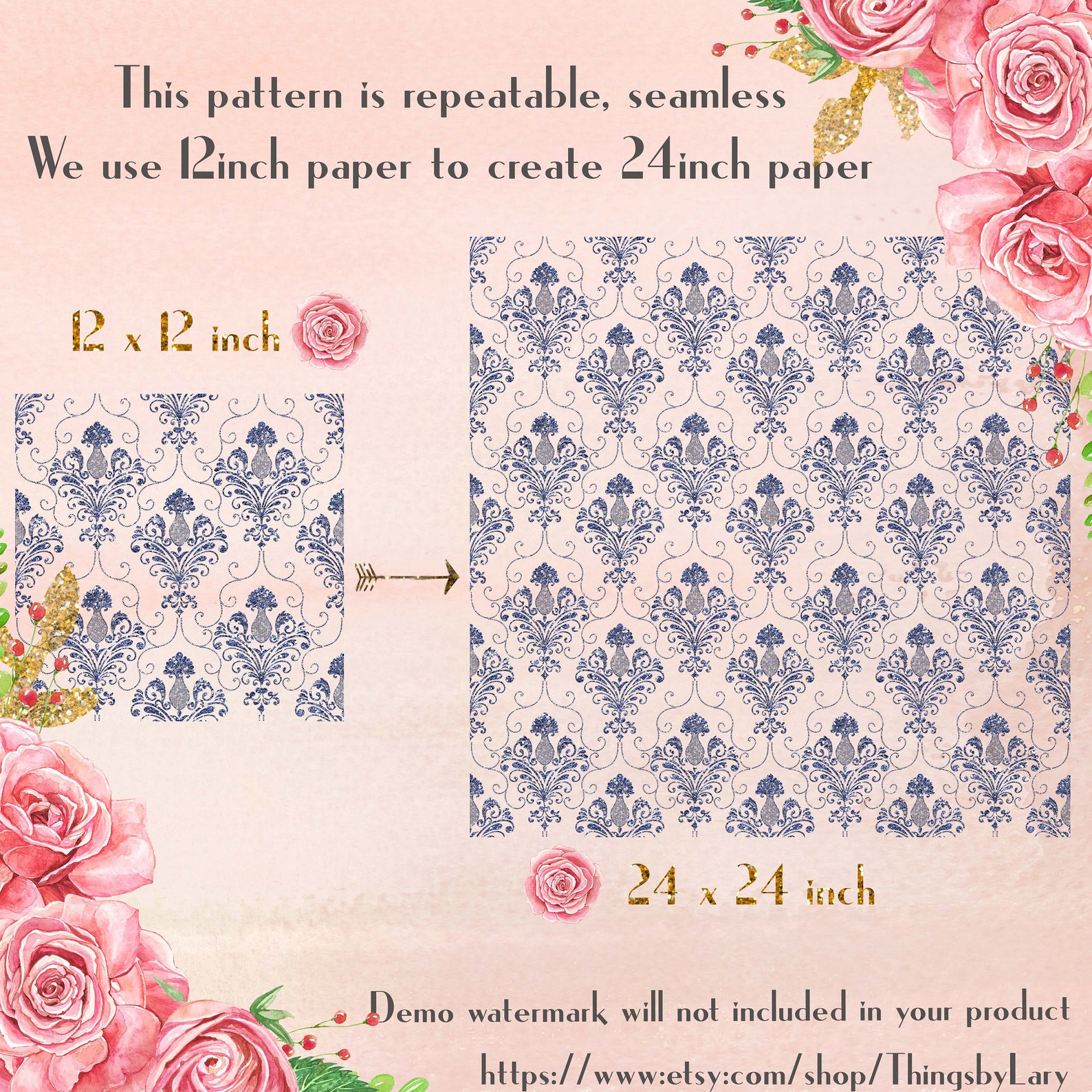 42 Various Glitter Seamless Damask Ornament Overlay Images - Etsy