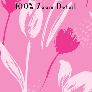 100 Seamless Tulip Flower Papers in 12 Inch, 300 Dpi Planner Paper ...