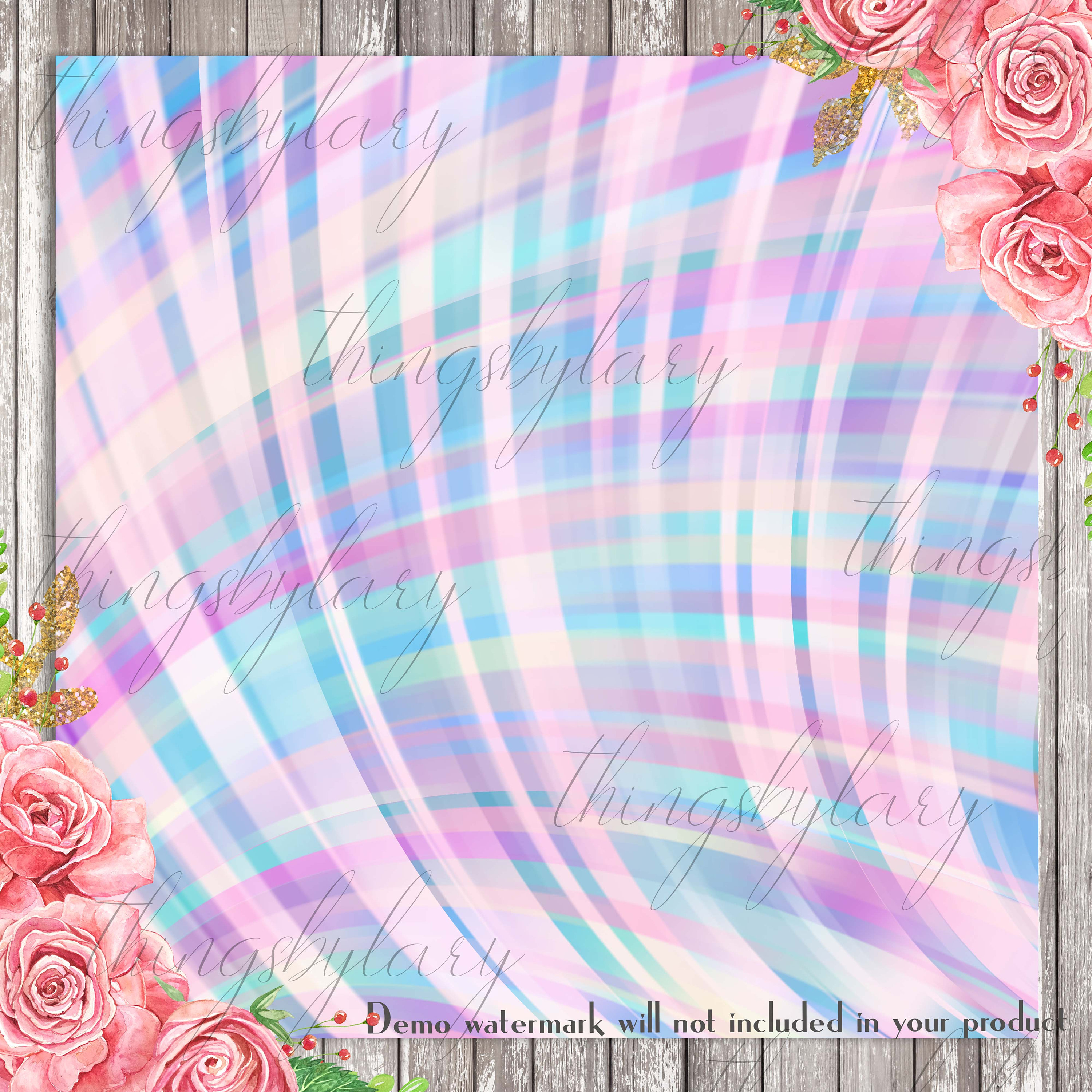 30 Colorful Abstract Curve Shape Digital Papers 12x12" 300 Dpi Instant ...