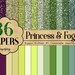 70% OFF 432 Papers, Princess Papers, Kid Theme Glitter Papers, Solid ...