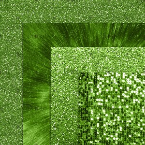 42 Luxury Greenery Glitter and Sequin Digital Papers 12 Inch 300 Dpi ...