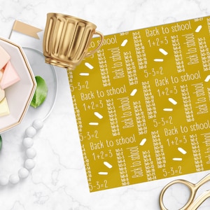 100 Seamless Multiplication Table Digital Papers 12x12" 300 Dpi Instant ...