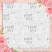 24 White and Gray Christmas Digital Papers 12 X 12 Inch 300 Dpi Instant ...