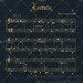 8 Gold Glitter Music Sheet Overlay Images 12 Inch, 300 Dpi Planner ...