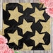 12 Gold Glitter Star Overlay Images, Transparent PNG 300 Dpi 12inch ...