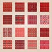 30 Seamless Vintage Red Faded Damask Digtal Papers 12x12" 300 Dpi ...