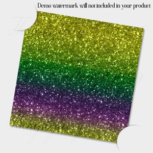 16 Seamless Ombre Mardi Gras Glitter Digital Papers Commercial Use ...
