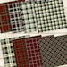 16 Red and Green Plaid Pattern Papers 12x12 Inch, Jpeg File, Instant ...