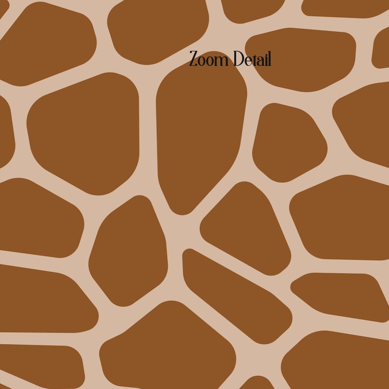 100 Seamless Giraffe Print Digital Papers 12x12" 300 Dpi Instant ...