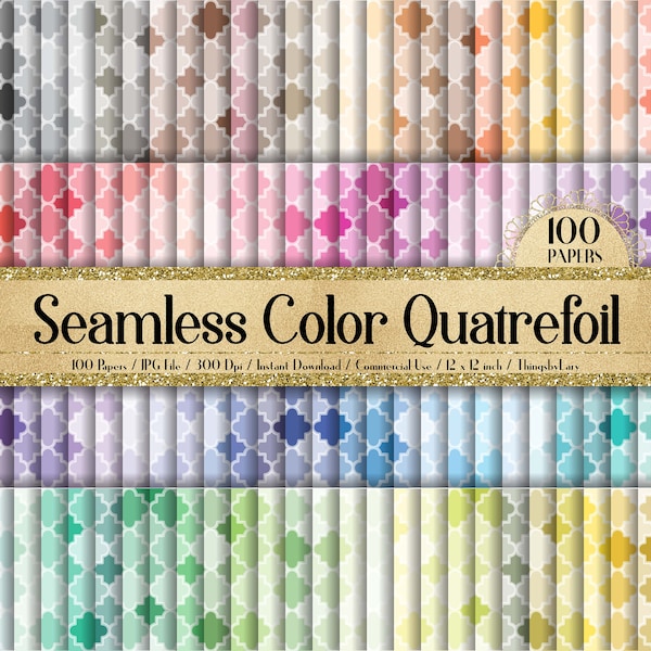 Quatrefoil Pattern - Etsy