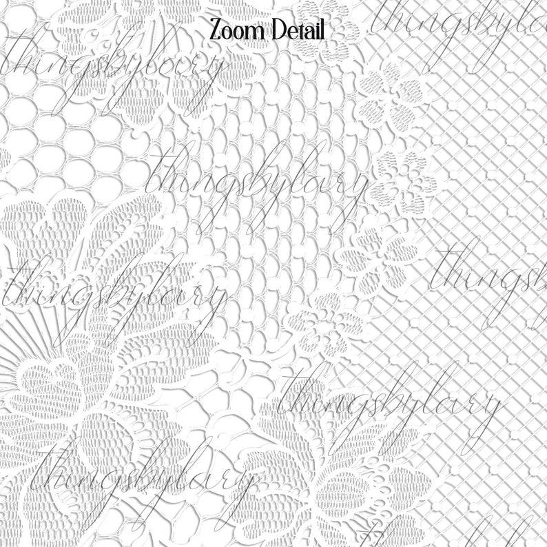 27 White Lace Overlays Borders Frames Images A4 Size PNG - Etsy