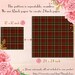 16 Red and Green Plaid Pattern Papers 12x12 Inch, Jpeg File, Instant ...