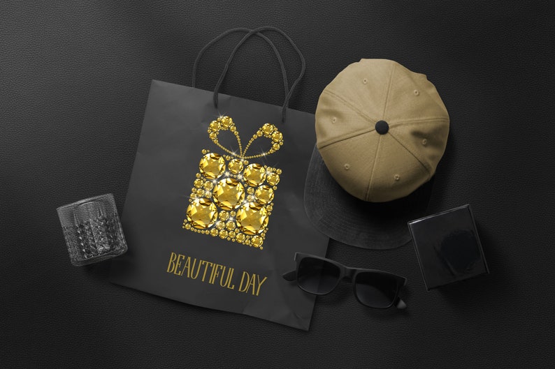 32 Diamond Pearl Gemstone Rhinestone Jewelry Gift Box Clip Arts Digital ...